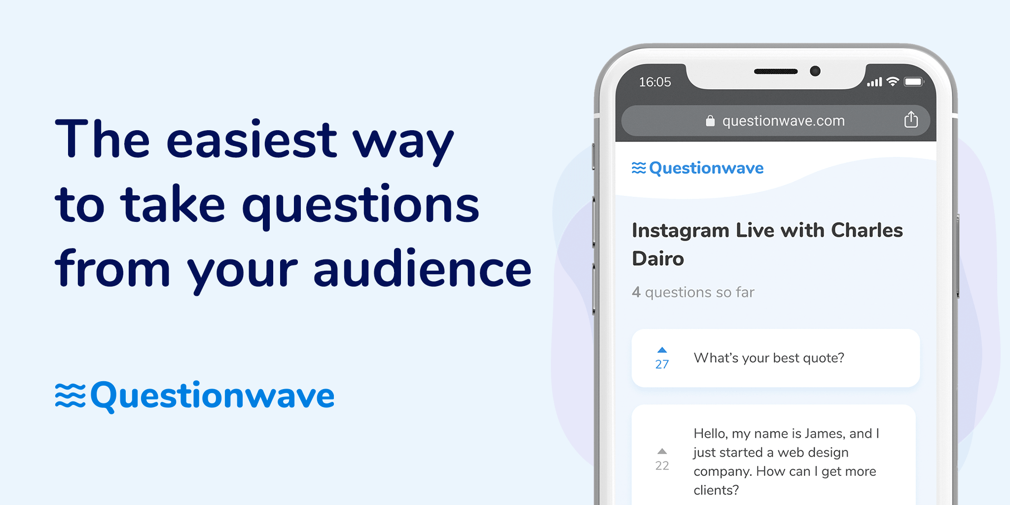Questionwave – Free Q&A App